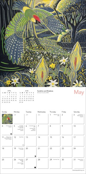 Annie Soudain Mini Wall Calendar 2025 (Art Calendar) - Flame Tree ...