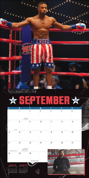 Creed 2025 Wall Calendar - Flame Tree Publishing