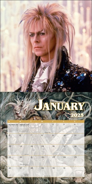 Jim Henson's Labyrinth 2025 Wall Calendar - Flame Tree Publishing
