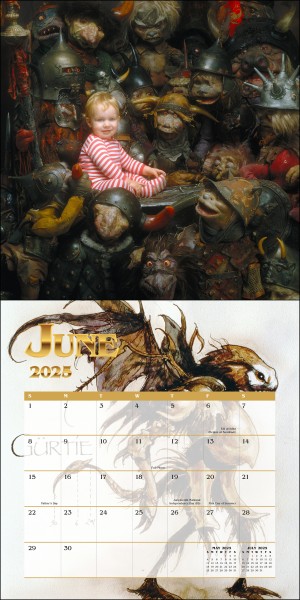 Jim Henson's Labyrinth 2025 Wall Calendar - Flame Tree Publishing