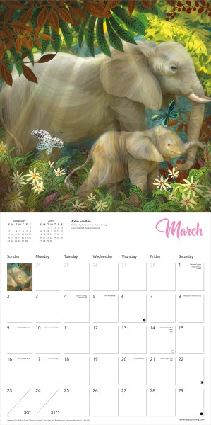 Patricia MacCarthy's Tropical Fantasy Wall Calendar 2025 (Art Calendar ...