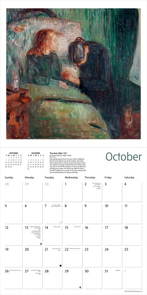 Tate: Expressionists Wall Calendar 2025 (Art Calendar) - Flame Tree ...