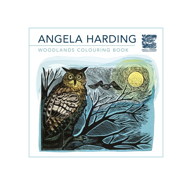 Woodlands (Angela Harding) Colouring Book - Flame Tree Publishing